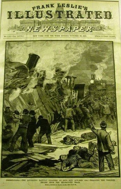 Cultured Carbon County: Mud Run Train Disaster - "A name of terror for ...