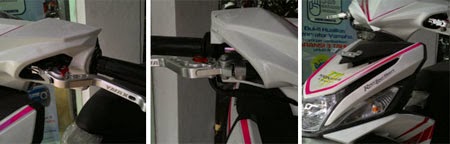 Gambar Modifikasi Yamaha Mio M3 Striping Corak Pink Feminim | Koleksi ...