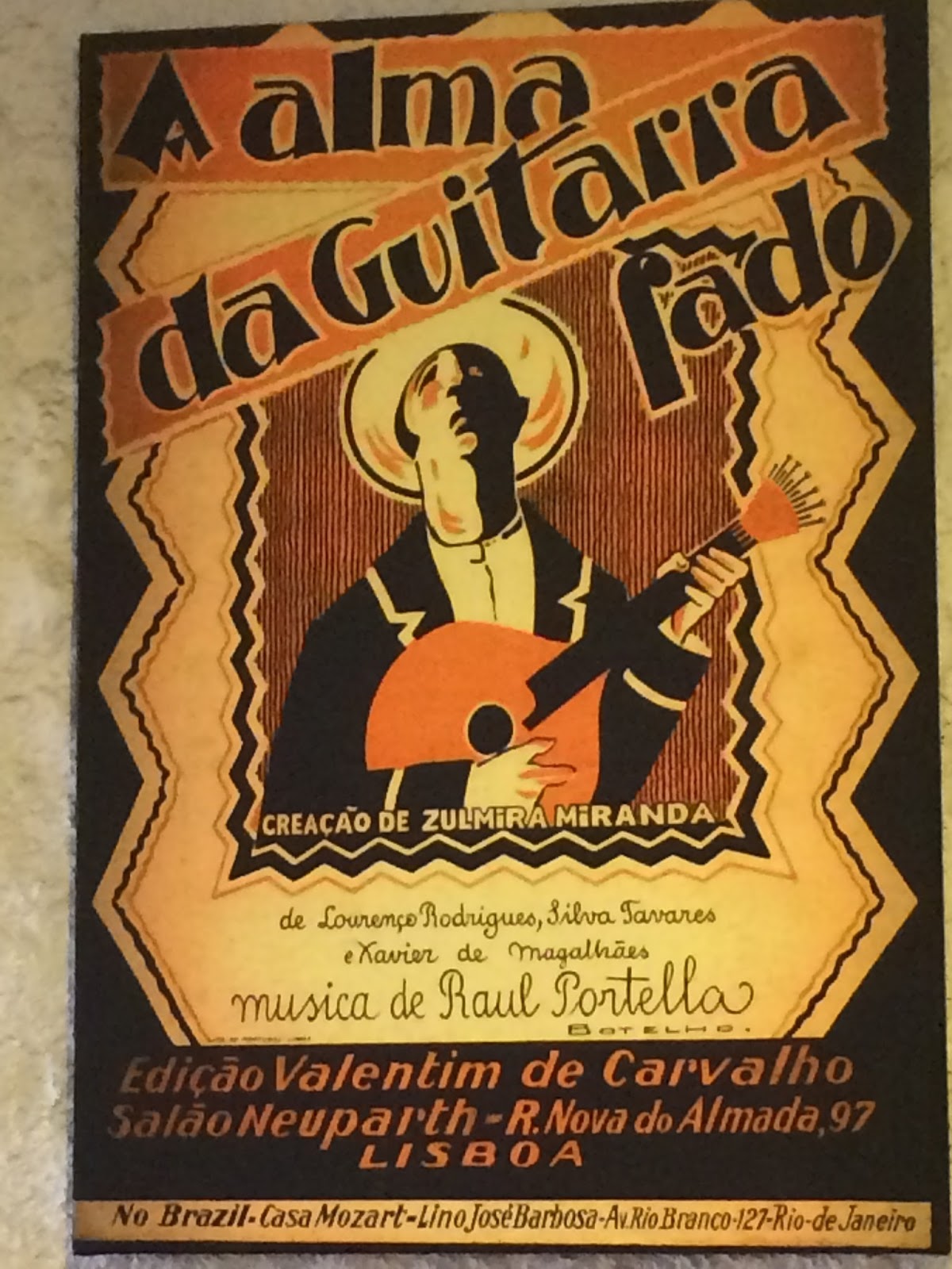Helen McCookerybook: Fado Poster