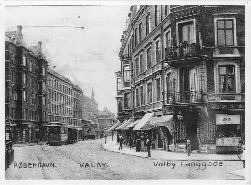 Valby og København, før og nu: Valbyhus - Valby Langgade