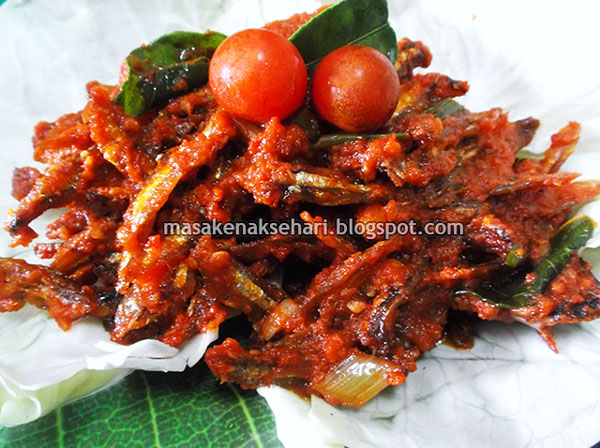 Resep Teri Goreng Bumbu Sambal Ulek Pedas
