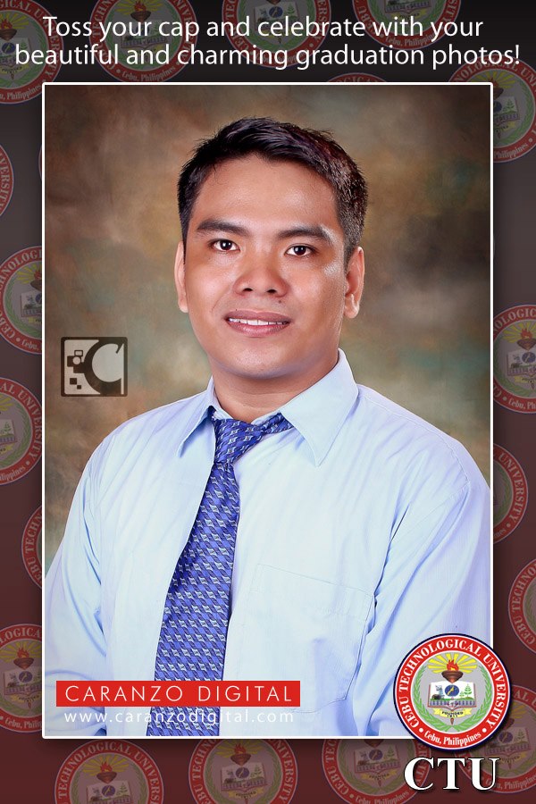 Caranzo Digital: Cebu Technological University Graduation Portrait