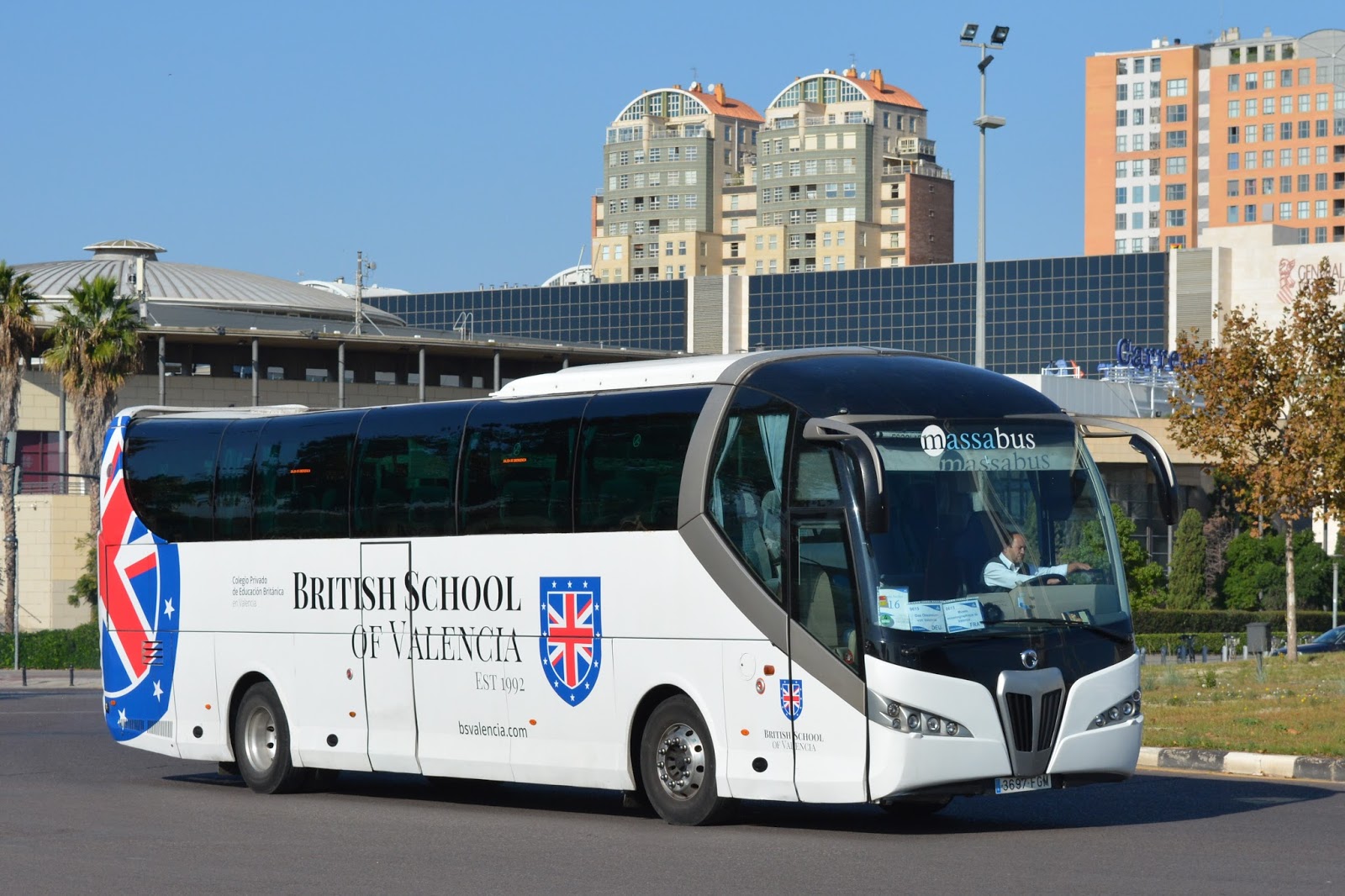 MassaBús en los Shuttle - Bús