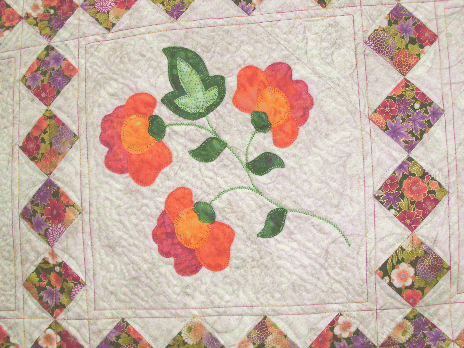 DESIGNS BY CHRIS: Applique and quilt