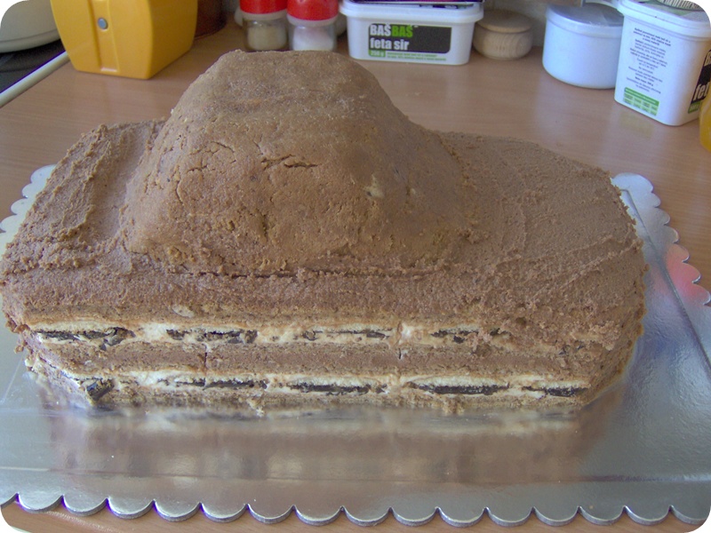 3D auto torta tutorijal