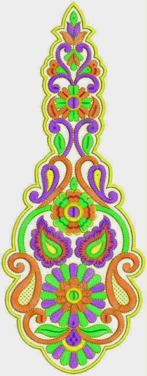 EmbDesignTube: Embroidery Kali Patch Designs