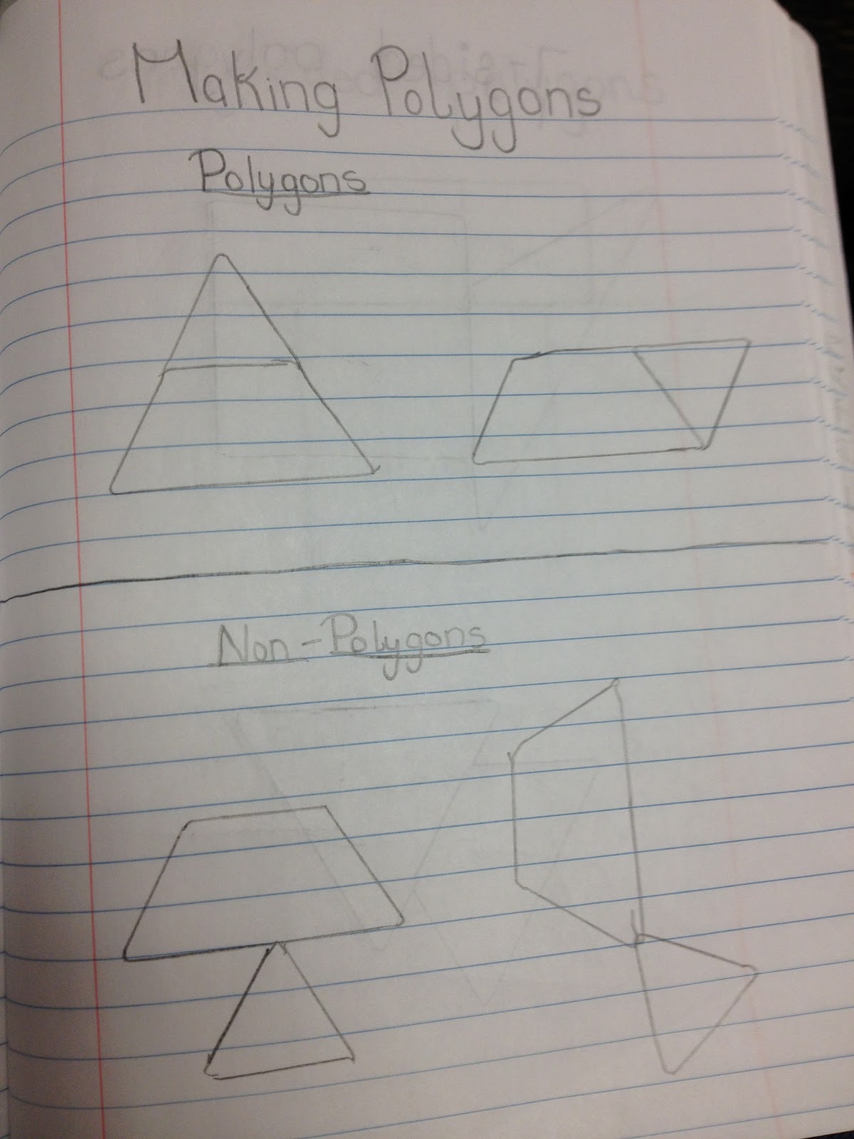 The 4th Grade May-niacs: Making Polygons