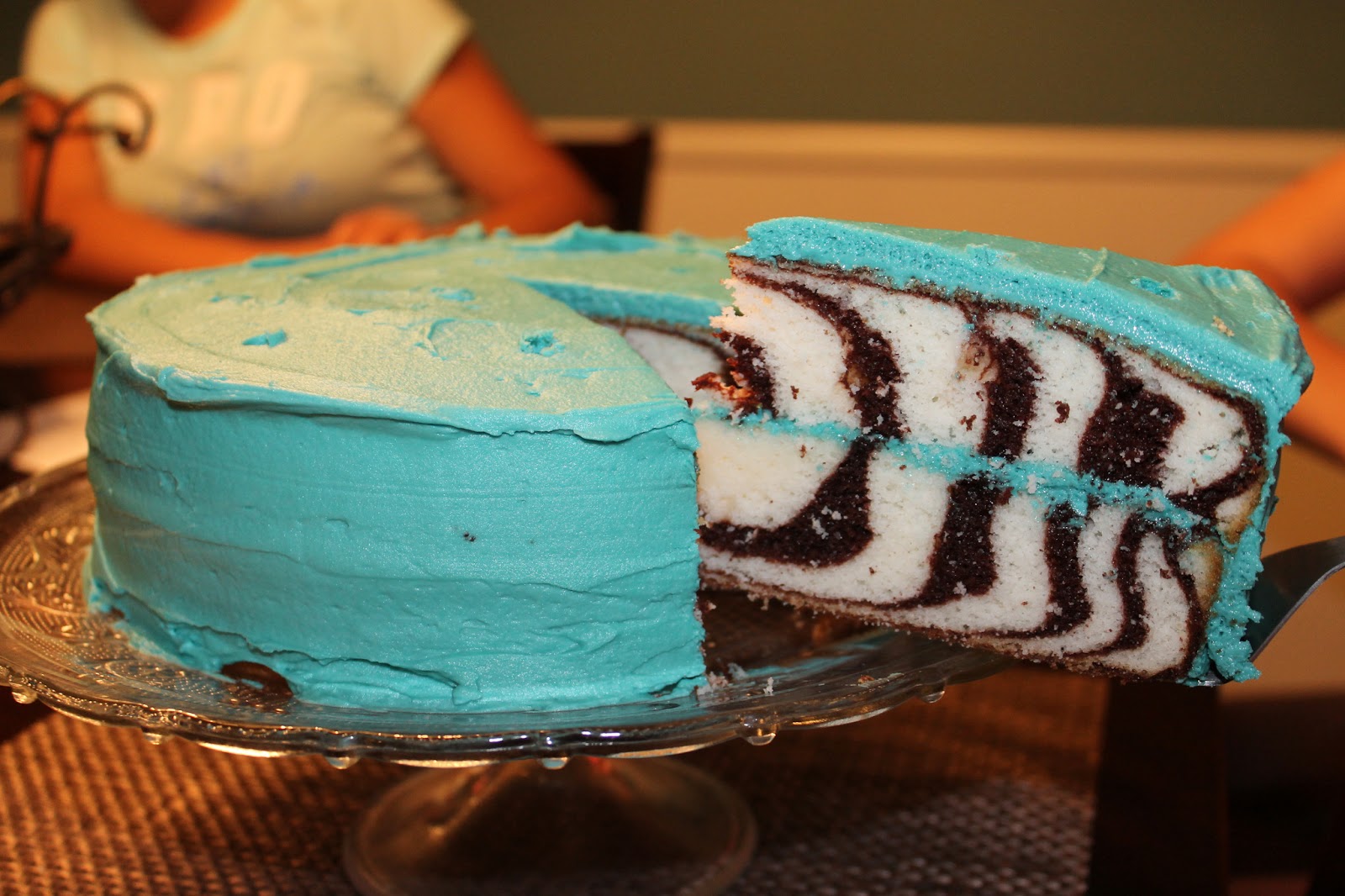 Graceful Living: Birthday Baking Traditions + A Zebra-Print Cake Almost ...