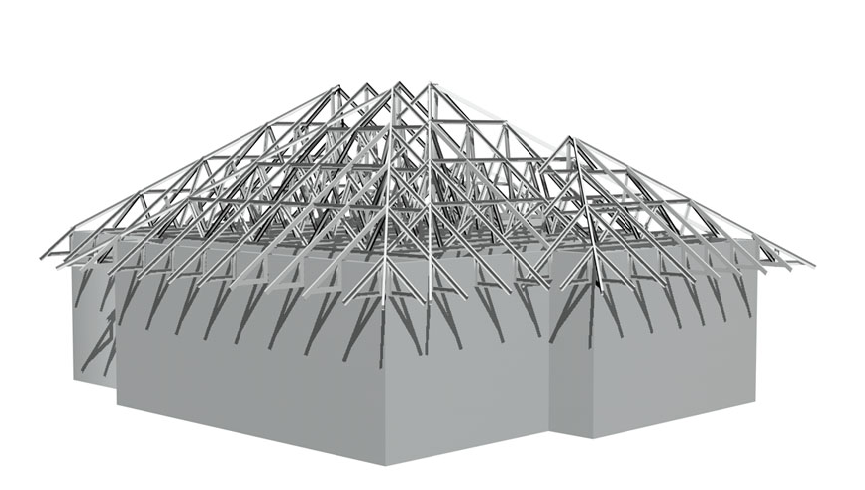 Rangka Baja Ringan Atap Genteng - Rangka Atap Baja Ringan Galvalum