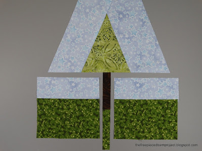Build a Barn - The Blog: Tutorial - Free Pieced Trees