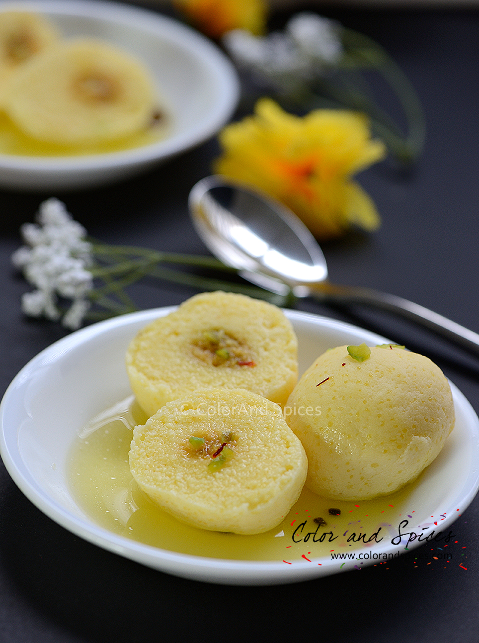 Color and Spices: first anniversary...and some rajbhog