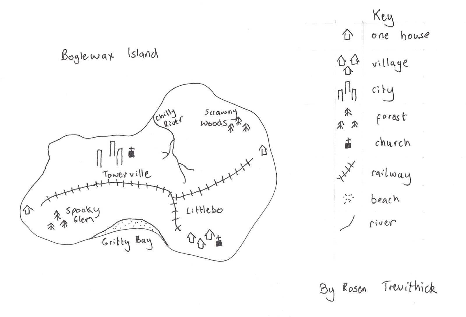 Let's Write a Monster Book: Week 4 Tips - Drawing a Map