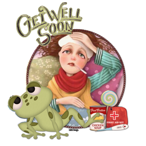 my play blog: psp creaties - Get Well Soon.