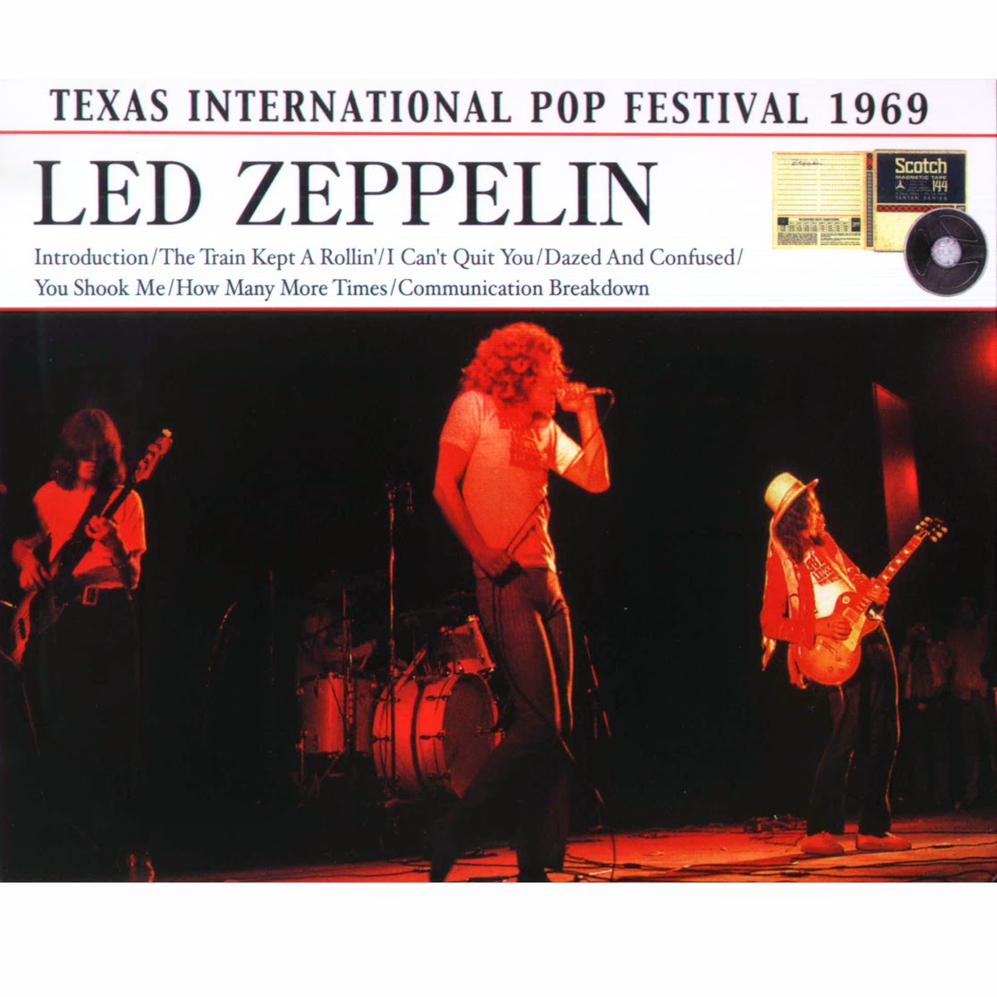 100 greatest bootlegs: #138 LED ZEPPELIN - Texas International Pop ...