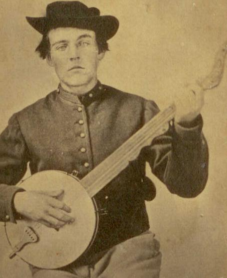 Anonymous Works: The Banjo Player