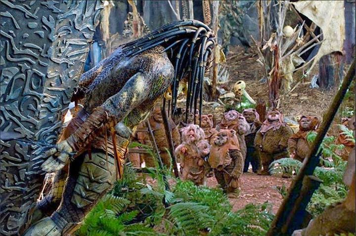 JIMSMASH ! ! !: PREDATOR VS EWOKS
