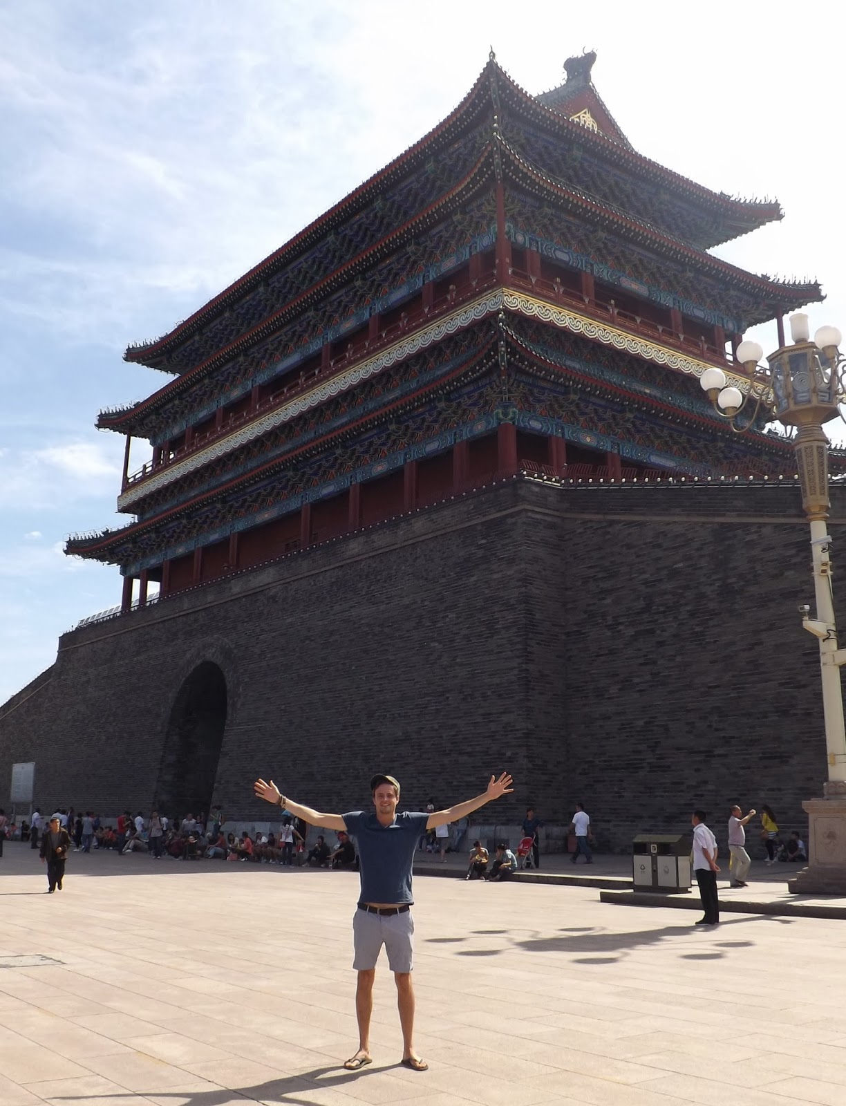 Just Kicking It: Beijing China has Blue Skies....Who Knew?