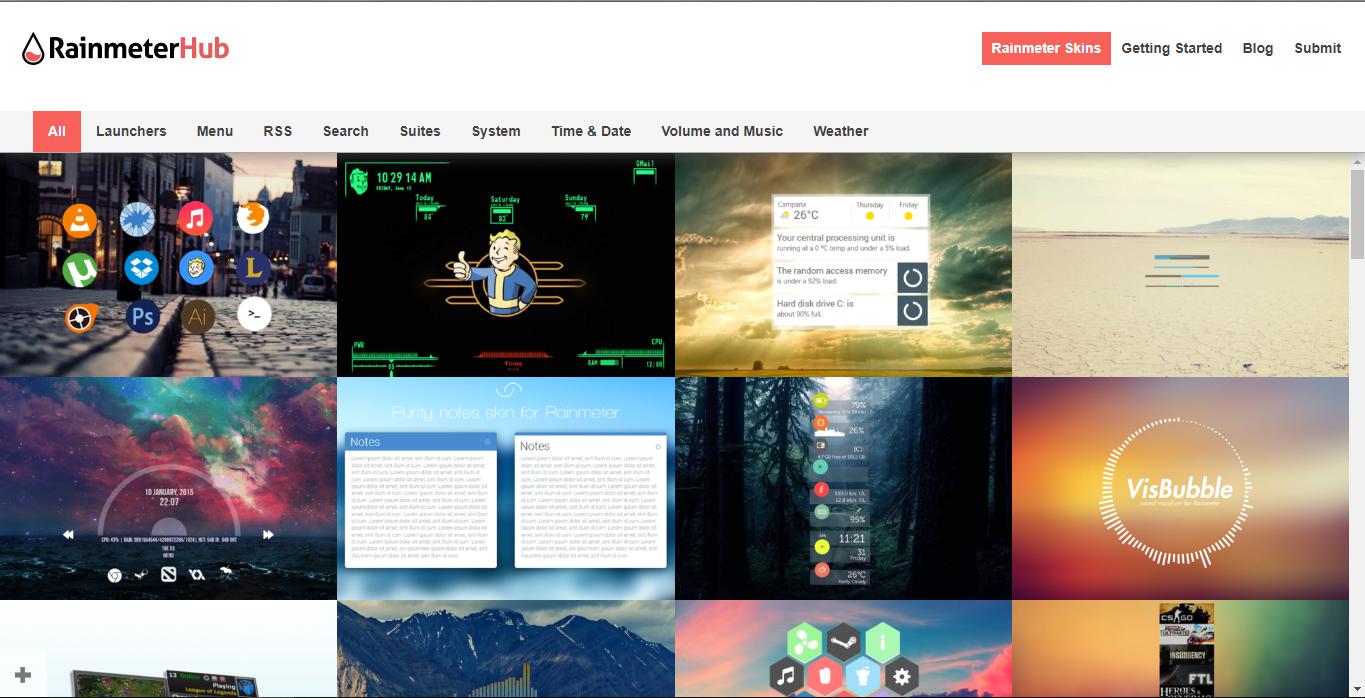 Rainmeter, Software Untuk Mempercantik Desktop