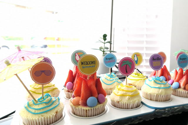 Summer toppers FREE PRINTABLE | mamaisdreaming.blogspot.co.uk