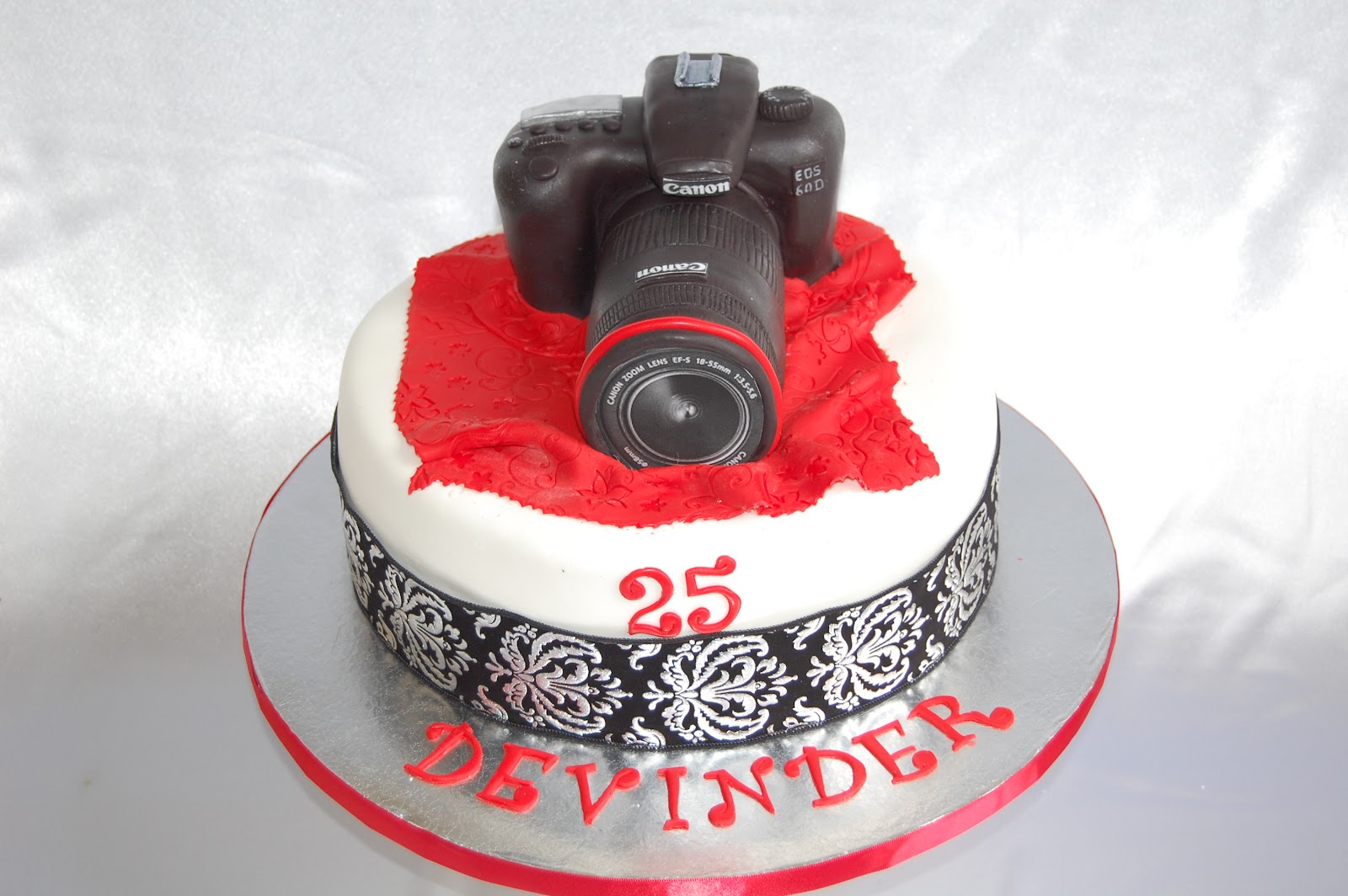 CUSTOMISED CAKES BY JEN: 3D Canon Camera Cake