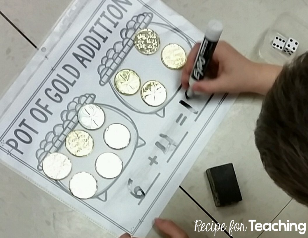 Pot of Gold Addition - Recipe for Teaching