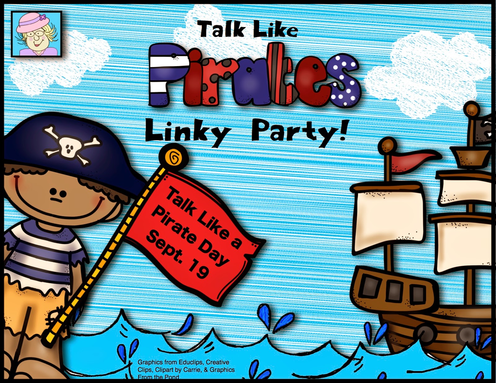 Teacher Tam's Educational Adventures: Talk Like a Pirate Day FREE and ...
