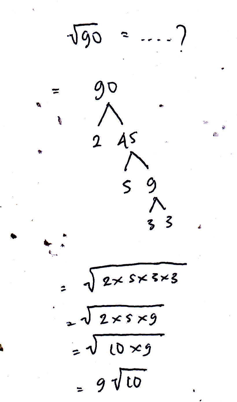 MATEMATIKA EASY: cara menghitung akar dalam matematika dengan mudah