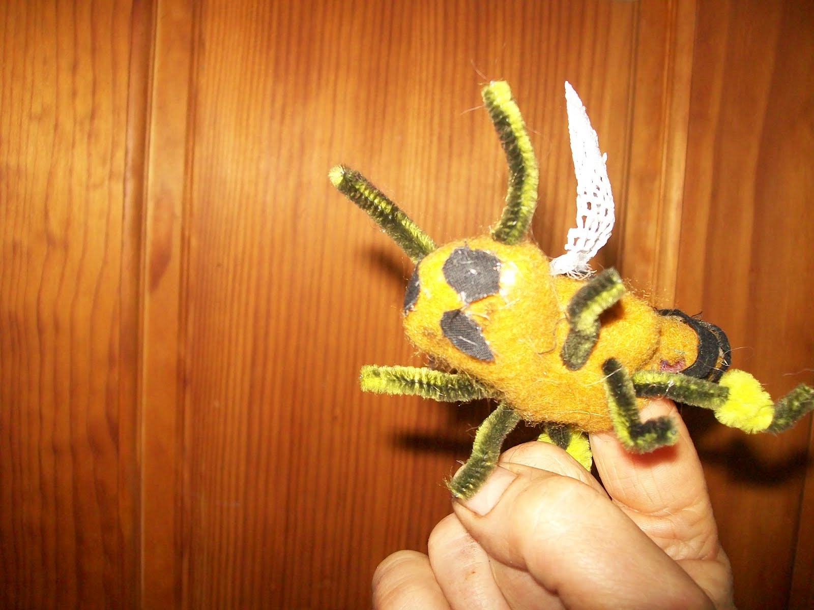 What's Up at Motherhouse: Honey Bee Puppet