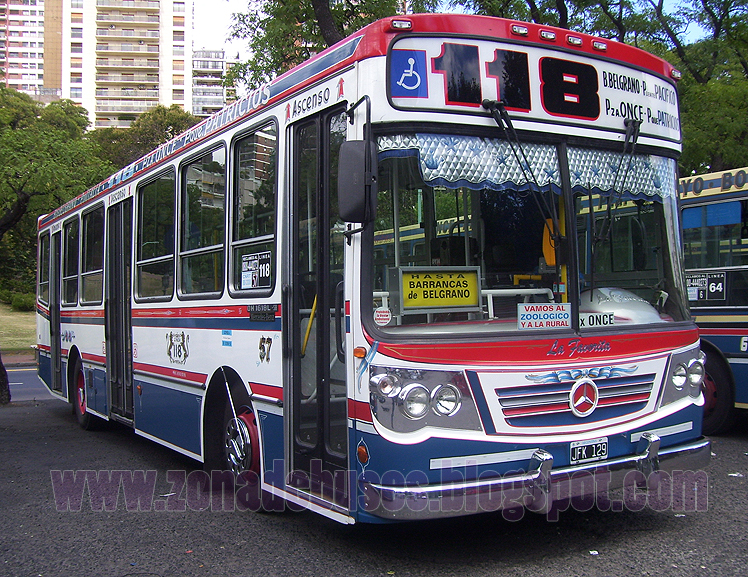 Colectibus - Zona de Buses: LINEA 118