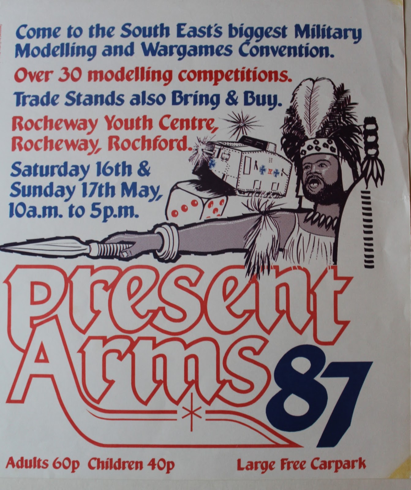 SEEMS Wargames Club: SEEMS a history - Present arms posters