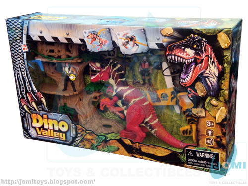 JoMi toys: Dino Valley 3 Mega T Camp Attack Playset - Mega Update!