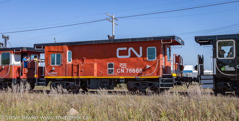 Confessions of a Train Geek: CN's Caboose Train
