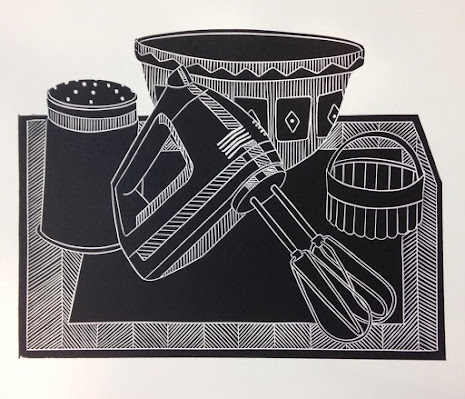 Pinzellades al món: Il·lustracions de Jan Brewerton: ens fiquem a la cuina