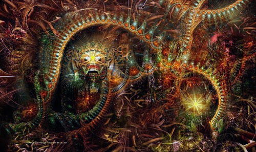 DMT Art : 40 Visionary Paintings Inspired by DMT