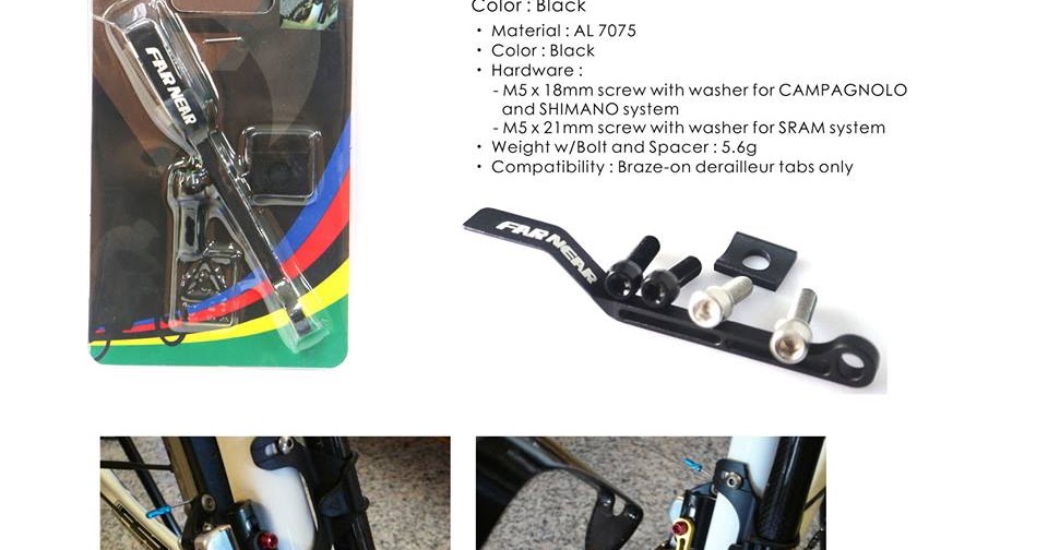 CHOO HO LEONG (CHL) Bicycle: Far Near Aluminium Chain Deflector 6190