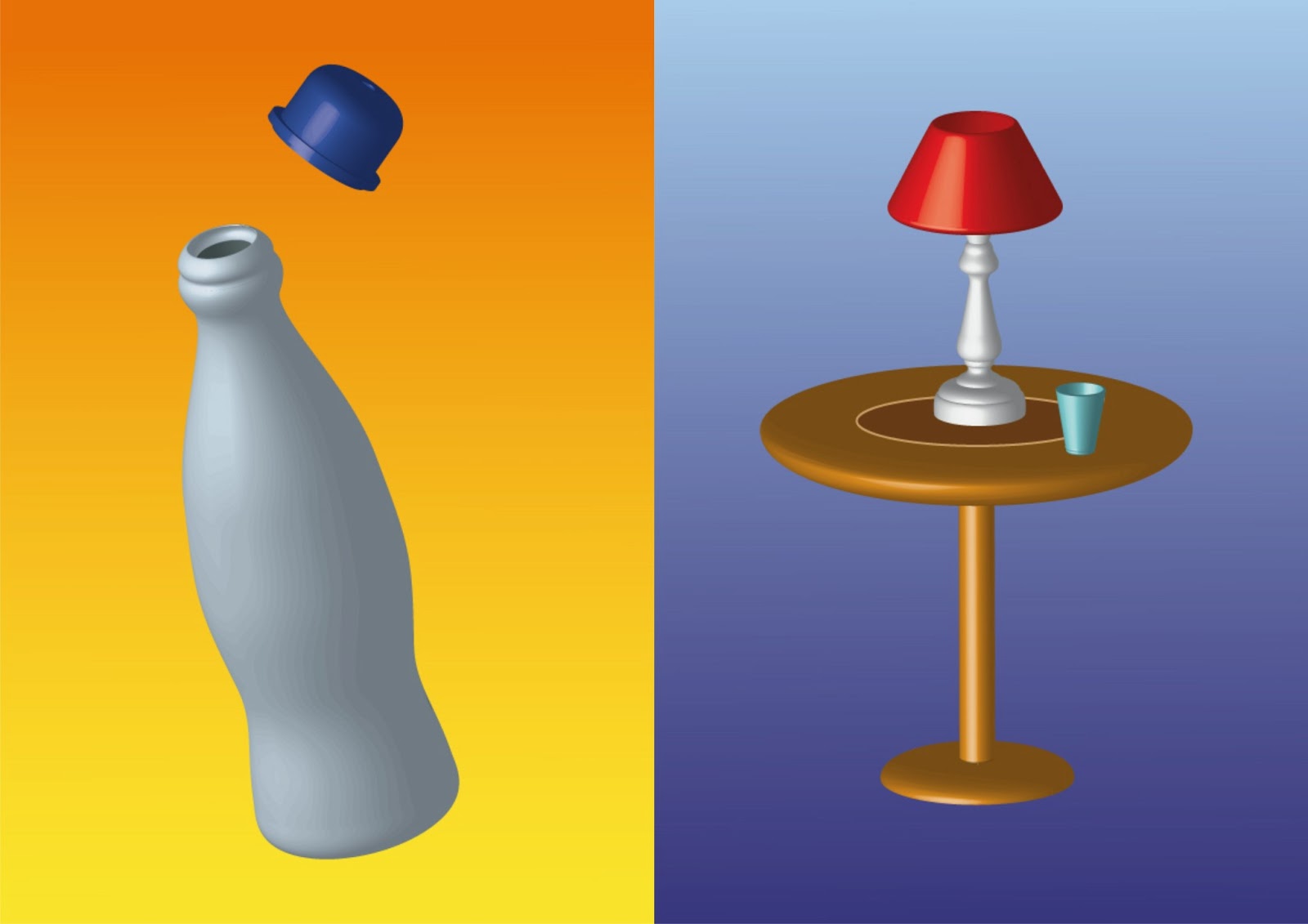 Linepoint: Objetos 3D hechos con Adobe Illustrator