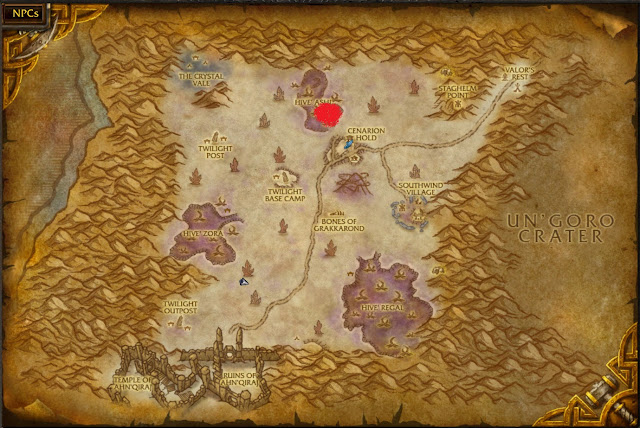 WoW Rare Spawns: Rex Ashil