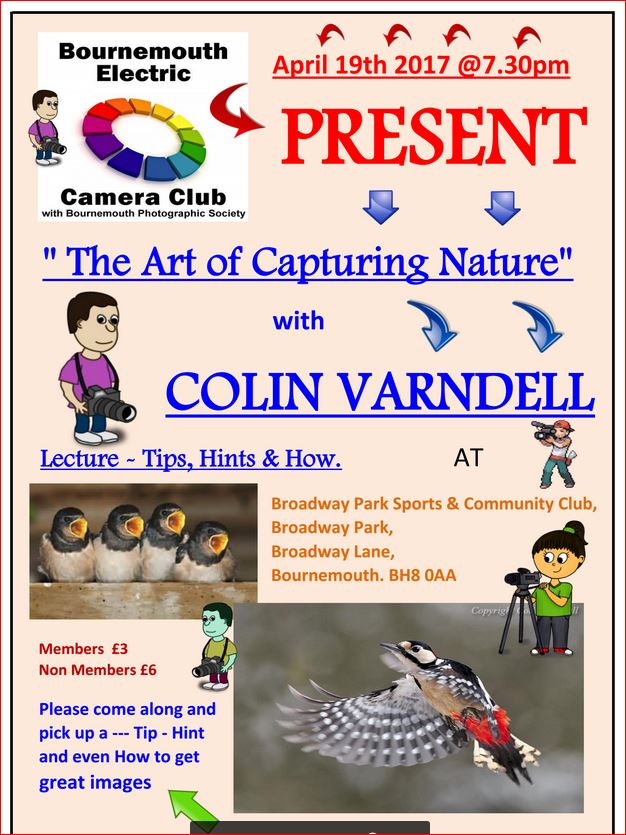 Salisbury Camera Club News: Colin Varndell Talk - The Art of Capturing ...