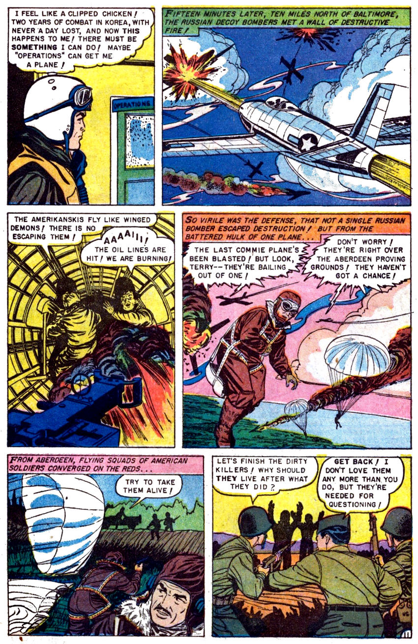 Pappy's Golden Age Comics Blogzine: Number 1177: The atomic nightmare
