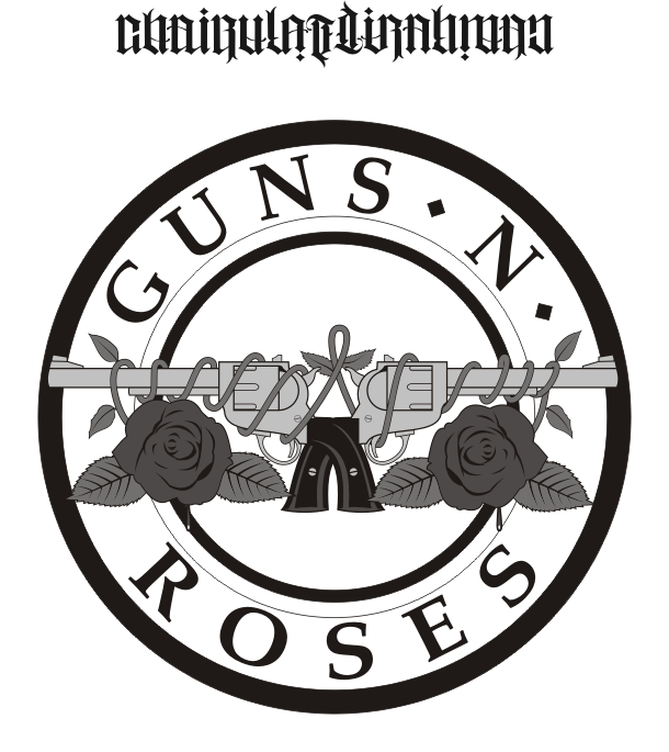 Logo Guns N Roses