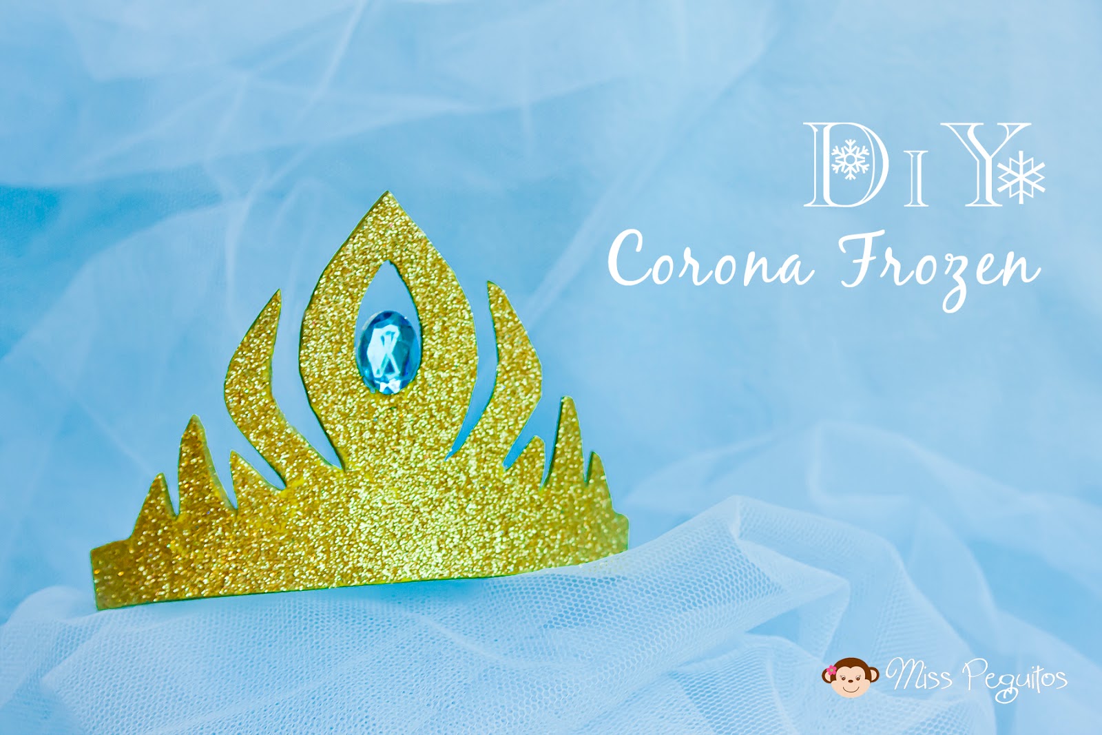 Diy Corona Elsa de Frozen | Miss Peguitos: blog Eco-Friendly y ...