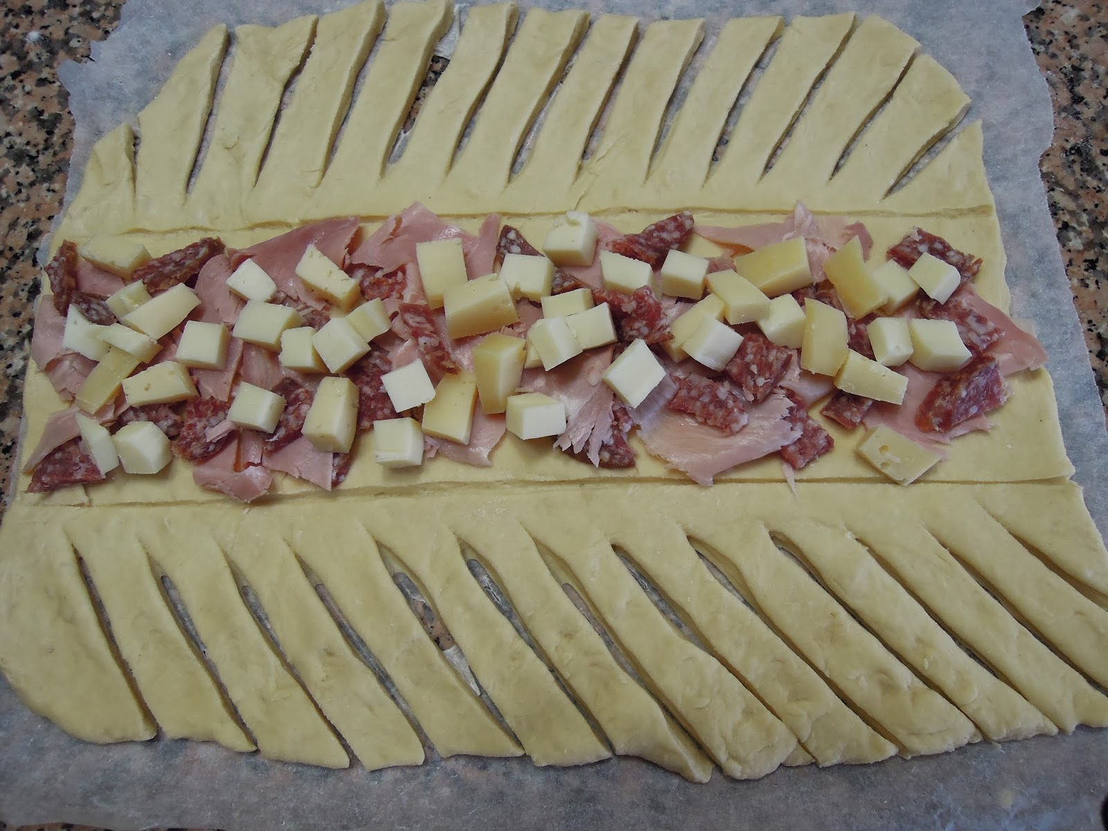 Trecce rustiche farcite | Le ricette di Anna e Flavia