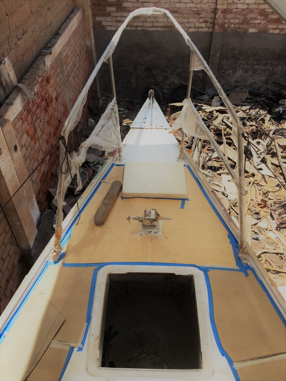 New Stemhead , Pulpit and Bow rail anchor mount