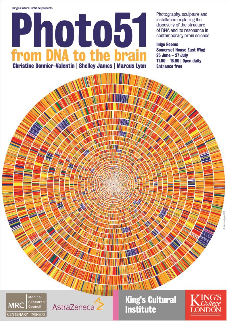 public engagement: Photo51: from DNA to the Brain - exhibition and events