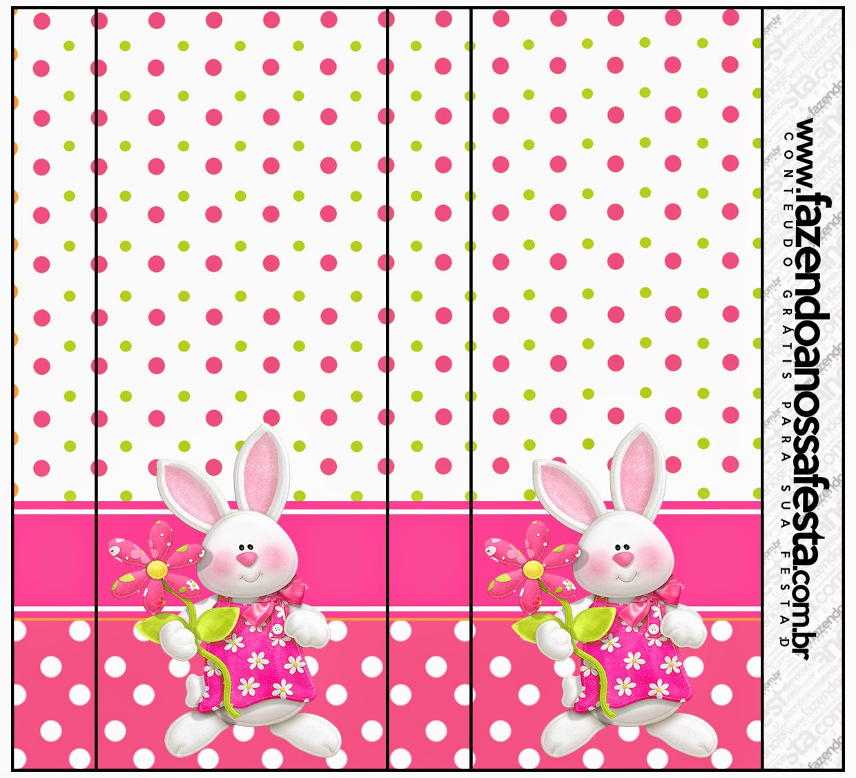 Easter in Pink Free Printable Candy Bar Labels. - Oh My Fiesta! in english
