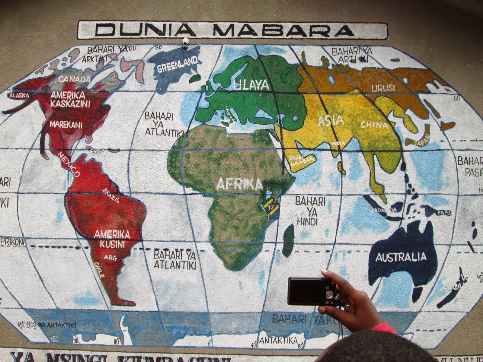 MWL JAPHET MASATU BLOG: A WORLD MAP / RAMANI YA DUNIA NO. 10.