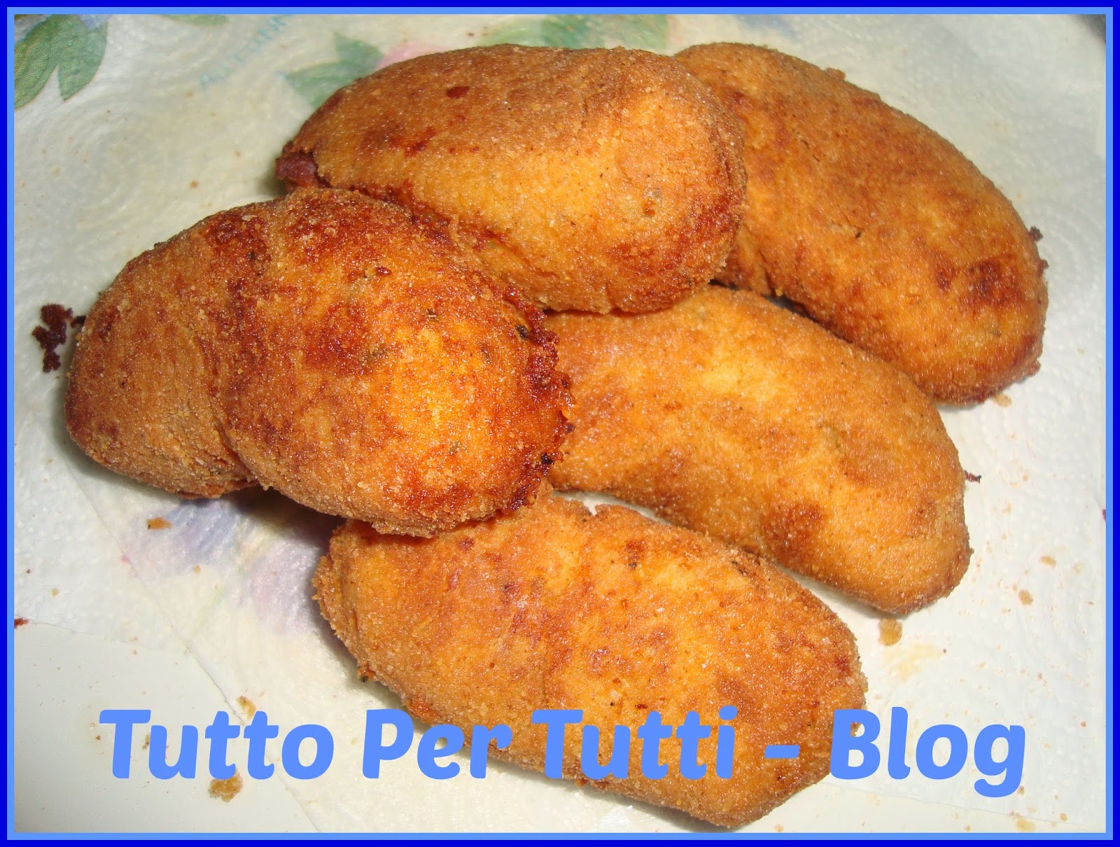 TuttoPerTutti: PANZAROTTI NAPOLETANI O CROCCHè (ricetta suggerita da ...