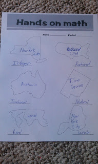Hands On Math: Using Maps to Teach The Real Number System Part 2