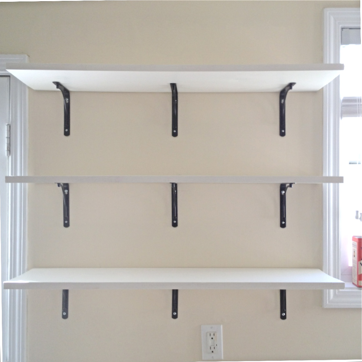 Hello! Upholstery + Blog: Build This: Open Shelving