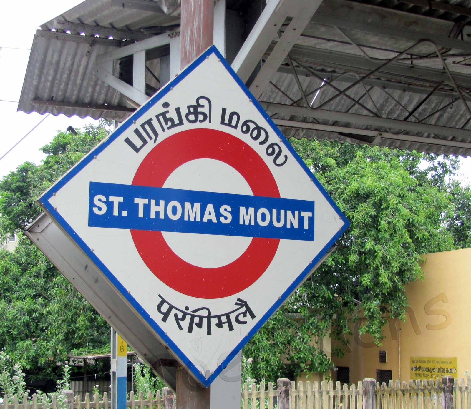 encounter with a super star: Saint Thomas Mount